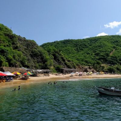 Tehuamixtle beach 🏖️ Jalisco, Messico - caratteristiche dettagliate ...